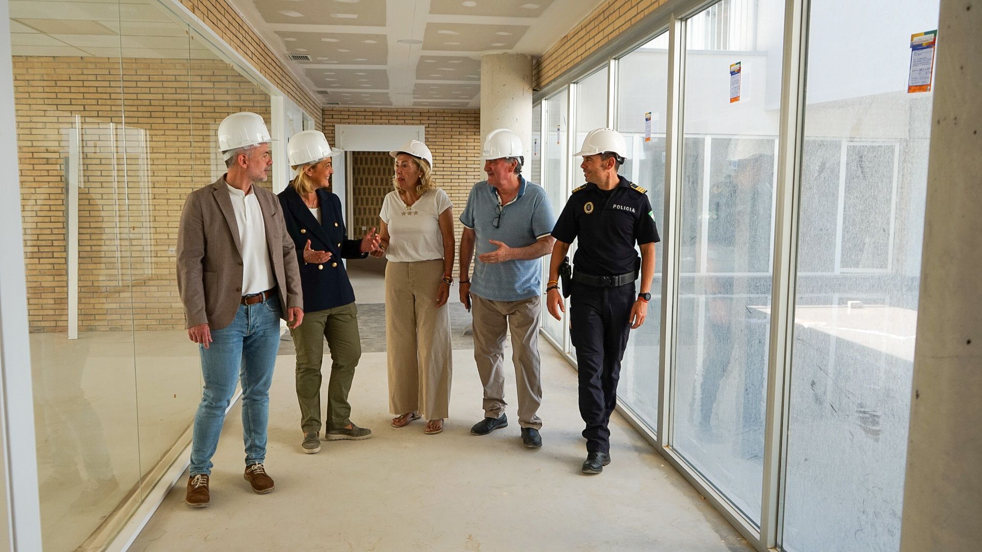 Las Obras De La Nueva Jefatura De La Policía Local De Motril Encaran Su