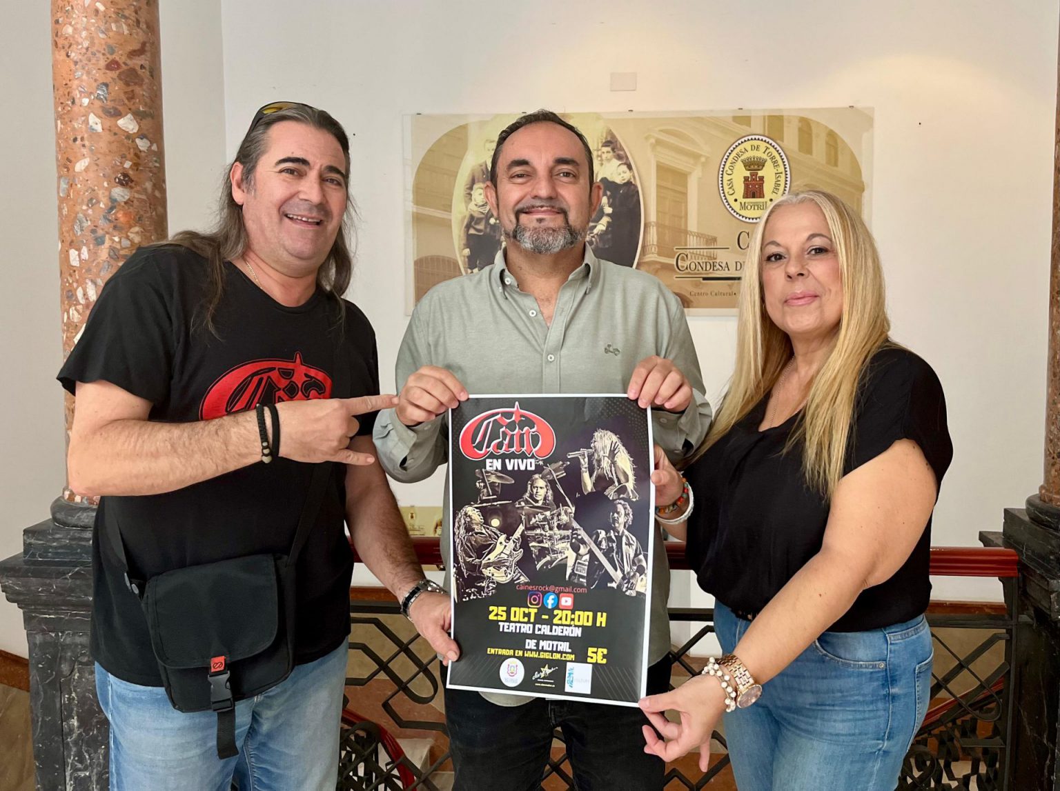 La mítica banda de rock motrileña Caín volverá a sonar en un concierto ...